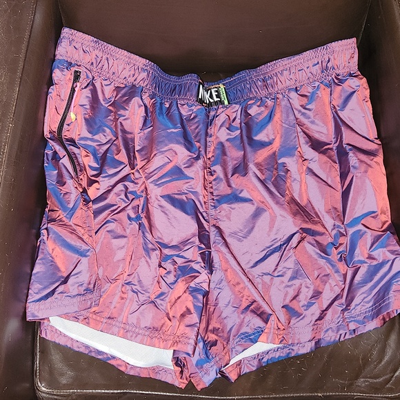 Nike | Shorts | Iridescent Purple Shorts | Poshmark